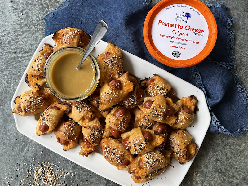 Cheesy Pigs in a Blanket with Easy Honey Mustard Sauce – Palmetto ...