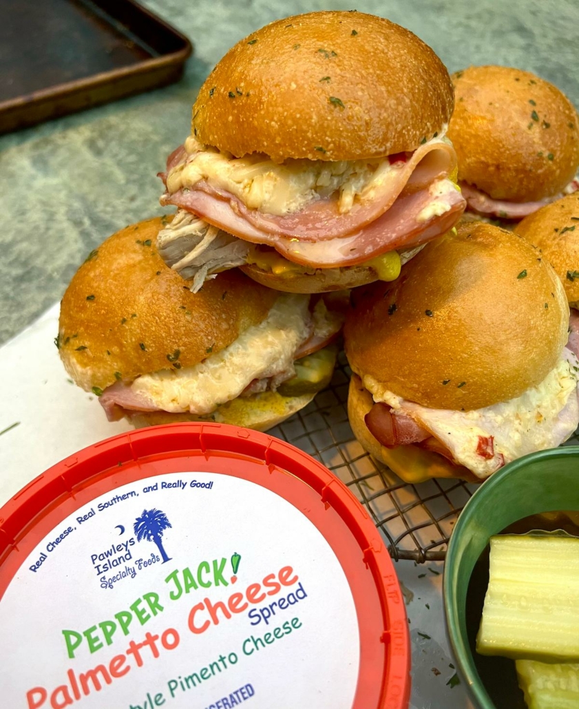 Mini Pinwheels – Palmetto Cheese – Homestyle Pimento Cheese