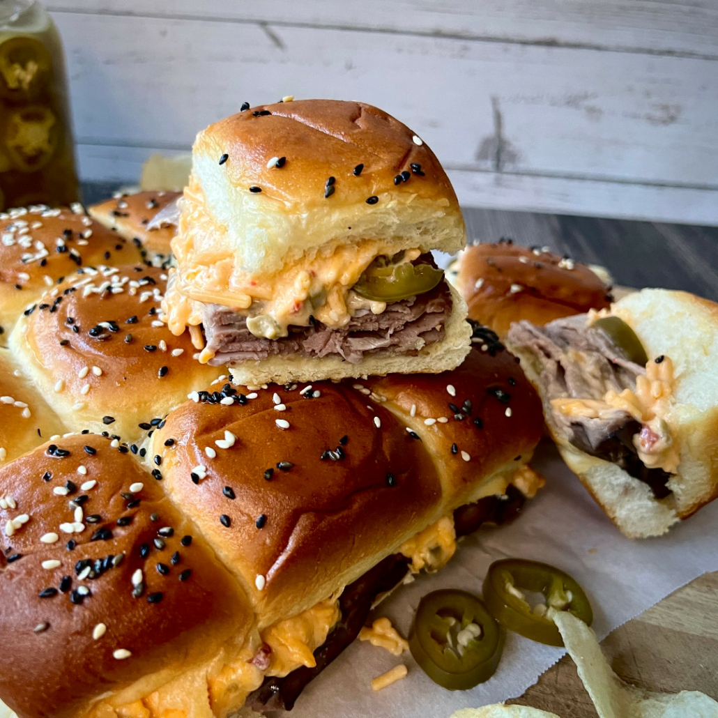 Mini Pinwheels – Palmetto Cheese – Homestyle Pimento Cheese