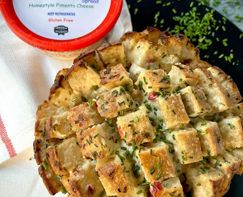 Bourbon Pecan Cheese Log – Palmetto Cheese – Homestyle Pimento Cheese